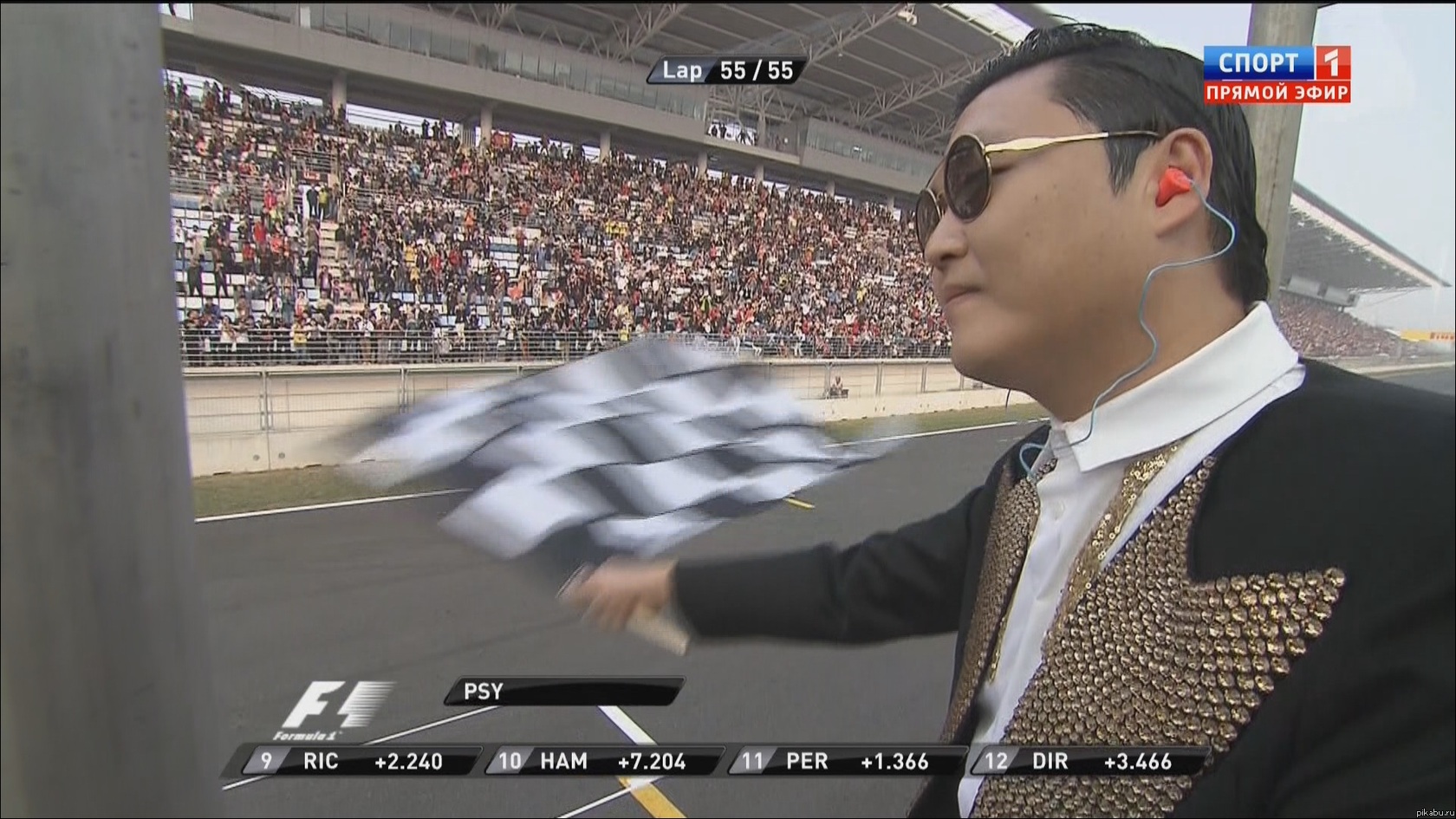 PSY ушел из шоубиза в F1 | Пикабу