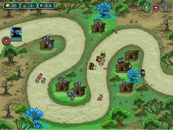 Классная фэнтези флеш-игра Incursion: The artifact. Tower defense ...