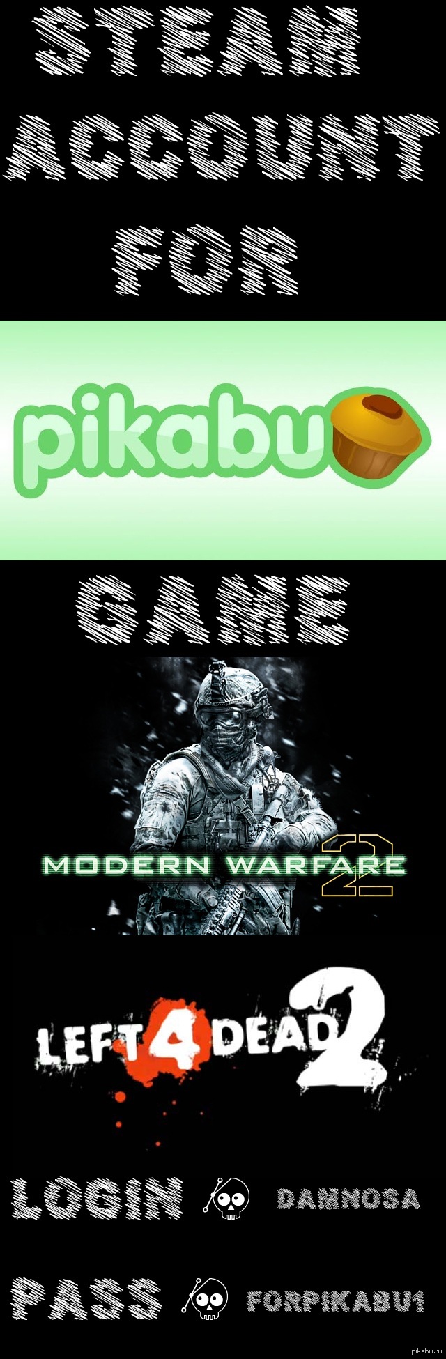 Steam account | Пикабу