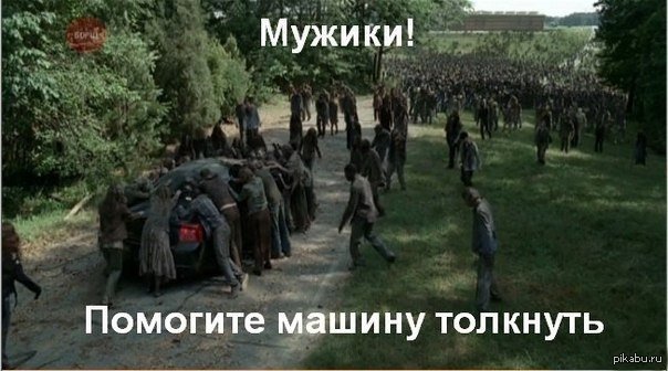 Типичный зомби-жизнь | Пикабу
