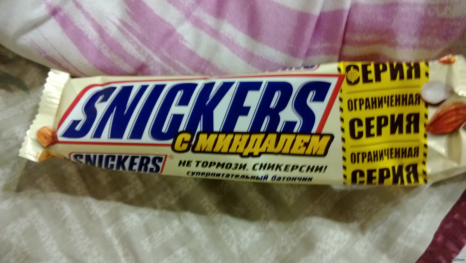 snickers миндаль | Пикабу