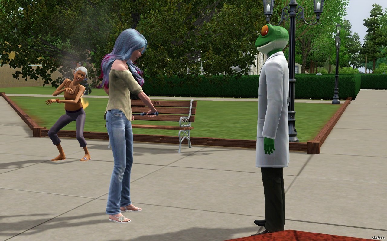 Тем временем в Sims 3 | Пикабу
